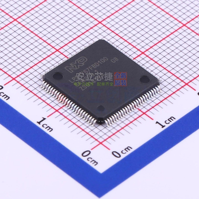 单片机(MCU/MPU/SOC) LPC1767FBD100,551 LQFP-100 安世 全新原装