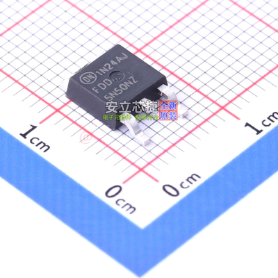 场效应管(MOSFET) FDD5N50NZTM TO-252AA onsemi(安森美) 元器件