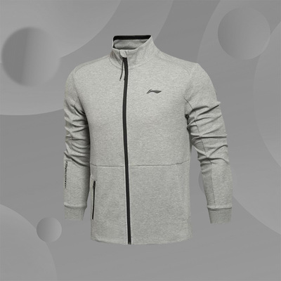 李宁正品男子运动休闲舒适外套