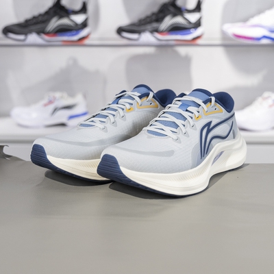 李宁正品越影4男子缓震透气跑鞋