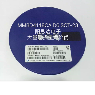 全新原装正品 MMBD4148CA 印D6 SOT-23 贴片三极管 集成电路芯片