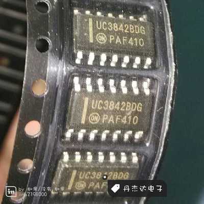 一级 UC3842BDR2G UC3842BDG SOP-14 开关控制器 进口原装