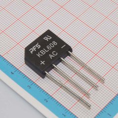整流桥 KBL608 6A/800V 桥堆 铜脚 做足电流电压