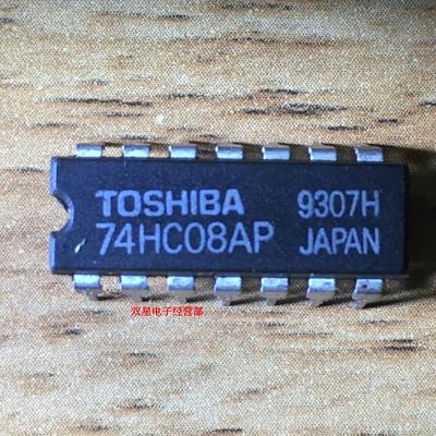全新原装正品 TC74HC08AP 74HC08AP 74HC08 DIP14 四2输入与门