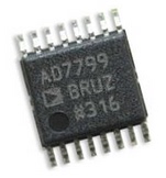 AD7799BRUZ 24位模数转换器 3通道 TSSOP-16 原装正品