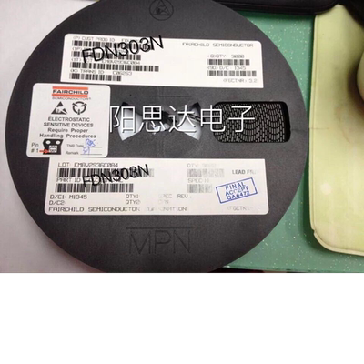 FDN303N/303仙童FDV303N 一盘3000=450元N沟道现货优势