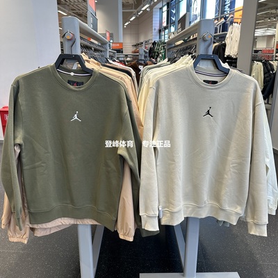 Nike耐克男针织加绒圆领运动卫衣