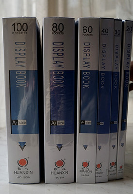 欢心PVCA4多口袋资料袋资料册