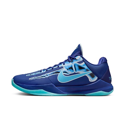 Nike Zoom Kobe 5蓝色男子运动休闲舒适百搭低帮篮球鞋HJ4303-400