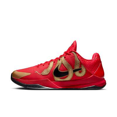 Nike Kobe 5 Protro 红金色 男款 低帮休闲运动篮球鞋HF5182-600