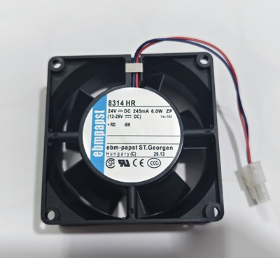 ebmpapst 8314 H HR HL HU/2HU/2H/19H U 8CM 24V变频器散热风扇