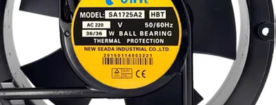 原装Polnt SA1725A2/A1 HBL 220V/110V 50/60HZ 36W 机柜散热风扇