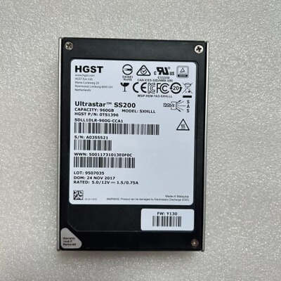 议价HGST SS200 960G SAS SSD 12GB/s