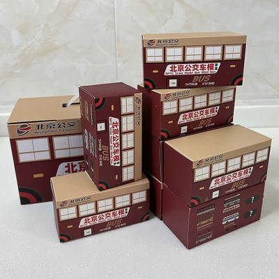 北京公交模型 1:120 福田BK6122公交盲盒 合金公交巴士模型新品