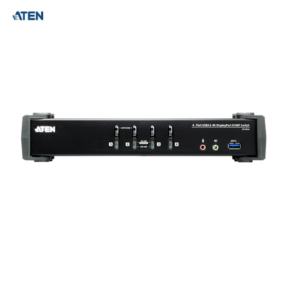 ATEN 宏正 2端口 USB3.0 DisplayPort KVMP切换器 支持MST CS1924