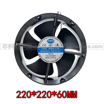 全新BEST风机BT110 P/N22060B1 110V 0.75A散热风扇
