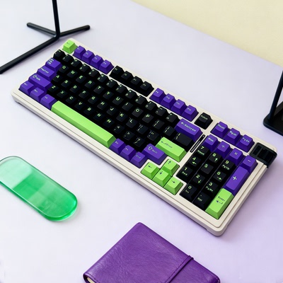 KZZI珂芝K98V2无线线机械键盘RGB客制化DIY热插拔可替换键帽