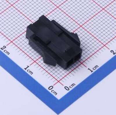 FHG30004-S02F2K6B 胶壳(线对板/线对线) 3mm 1x2P P=3mm