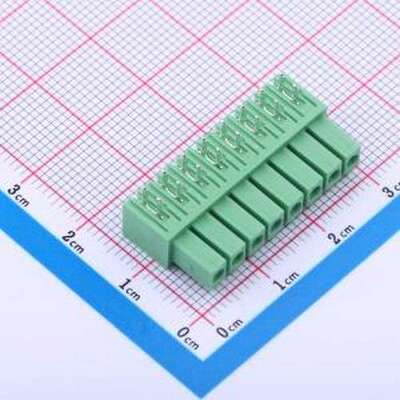 JL15EDGA-35008G01 插拔式接线端子 1x8P 3.5mm 排数:1 每排P数:8