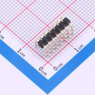 X4611WR-07IU-C40D50-E12F12 排针 间距:2mm 弯插,P=2mm