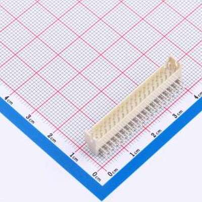 XD-PHD-2*19AW 线对板针座 2x19P 间距:2mm 弯插 系列:PHD 弯插,P