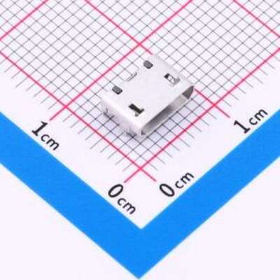 HX MICRO DNJ ZB USB连接器 Micro-B 母 卧贴 SMD