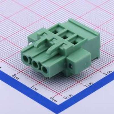 DB2EKAM-5.08-3P-GN-S 插拔式接线端子 5.08mm 1x3P 排数:1 每排P