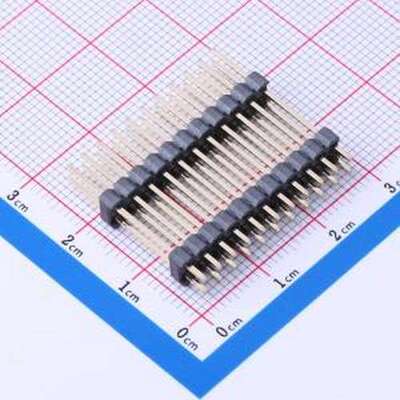 CS-1106-2*11B 排针 间距:2.54mm 2x11P 直插 方针 插件,P=2.54mm