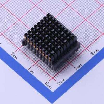 1410186-1 板对板与背板连接器 间距:1.8mm PIN:72P 直插 插件,P=