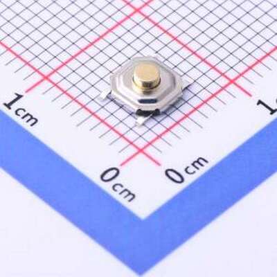 YTS1H0051DMG00 轻触开关 5.2*5.2*2mm 立贴 轻触开关 SMD