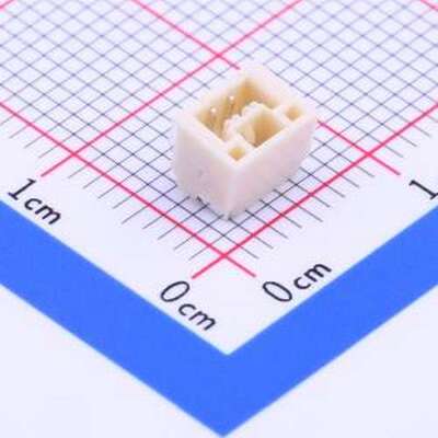 A1257WR-S-2P 线对板针座 系列:GH 间距:1.25mm 1x2P SMD,P=1.25m