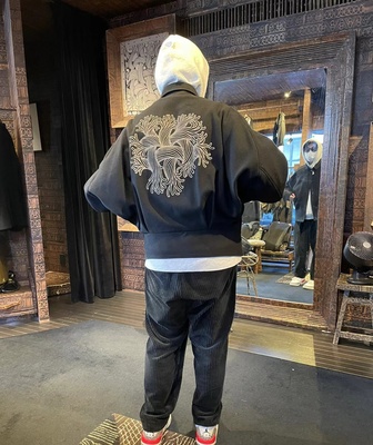 绳结立体裁剪夹克外套英伦风高街