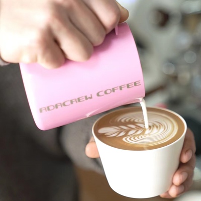 LEAF云汀联名猪口拉花杯