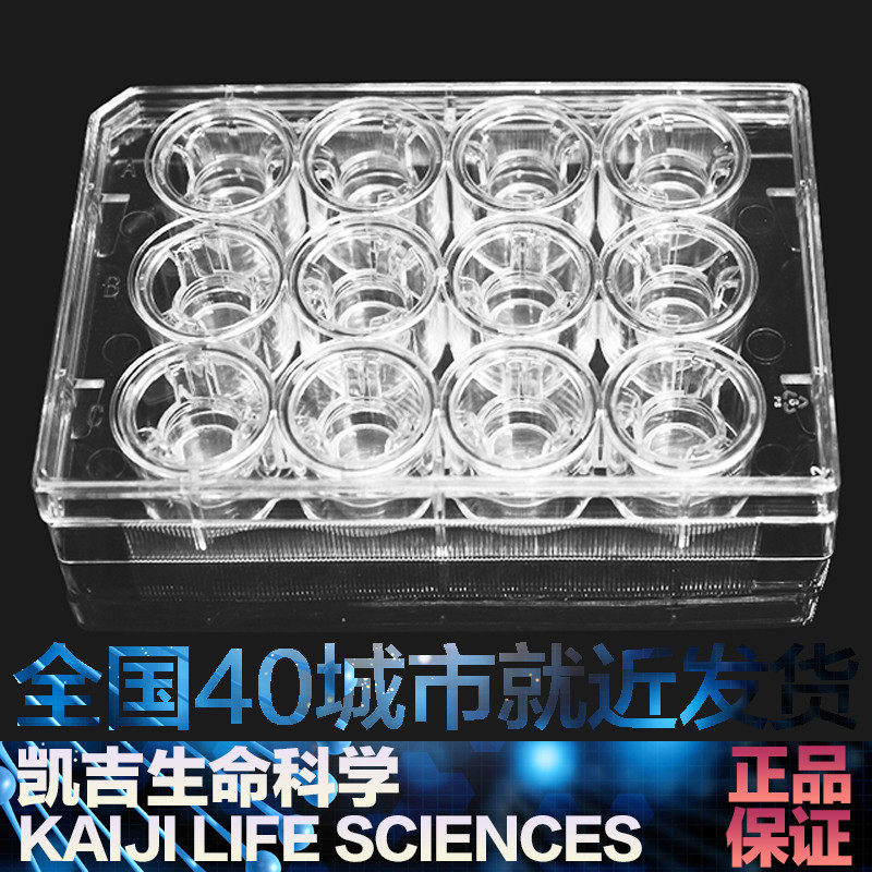 甄选LABSELECT 14222细胞培养小室含12孔板 PET膜12mm孔径3.0μm_虎窝淘