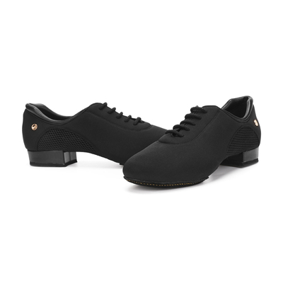 ADS弹力牛津布拼网男摩登鞋