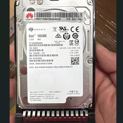 全新 华为 02311HAN 1.2T 10K SAS ST1200MM0009 硬盘 RH5288