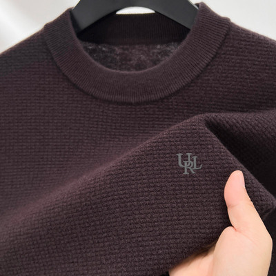 秋冬大白鲨男装官方旗舰店忘不了同款男士高羊毛衫加厚内搭打底针