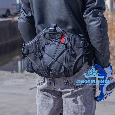 富士山日本进口机车骑行腰包臀包