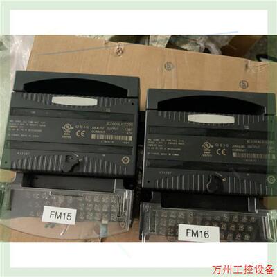 议价直拍不发:GE PLC IC200ALG320G功能完,成色充新