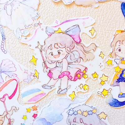 露比胶带分装新品人物卡通