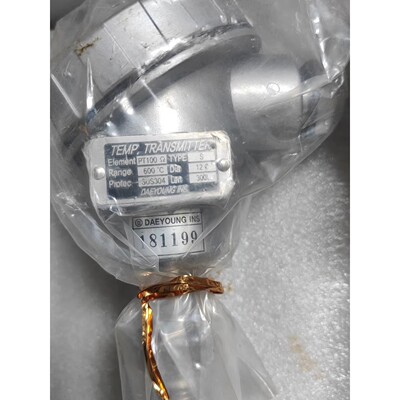PT100 600° L300 直径12mm DAEYOUNG大洋 温度传感器