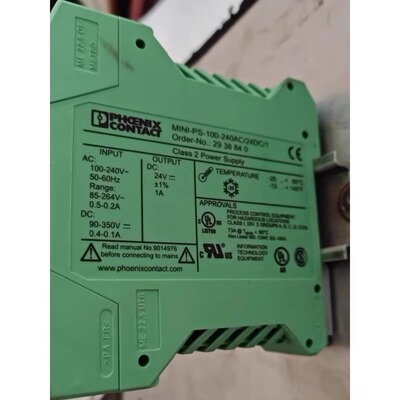 菲尼克斯 2938840 MINI-PS-100-240AC/24DC/1 电源