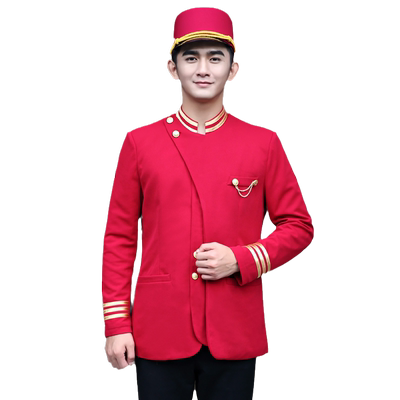 酒店门童迎宾服装泊车员男制服