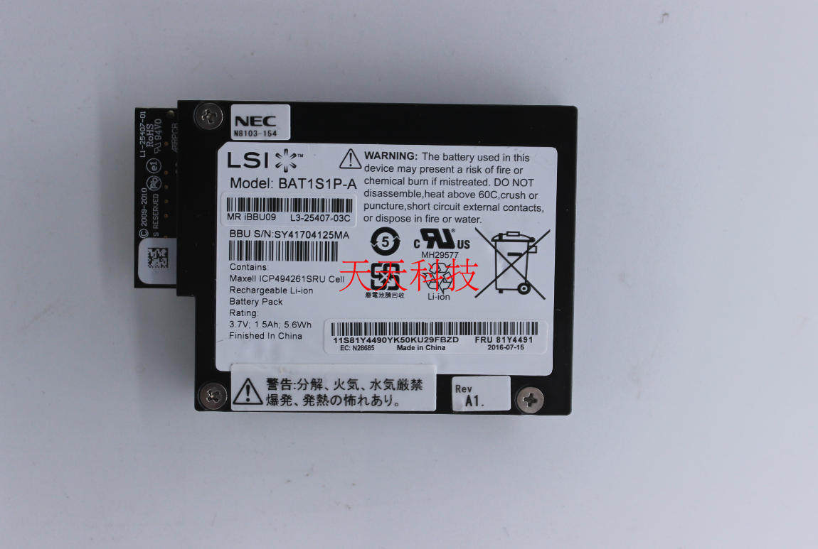 全新24年 原装 ServeRAID M5110 81Y4481 81Y4508 81Y4491电池_虎窝淘