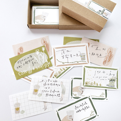 别管手帐便签小卡书写手绘多色