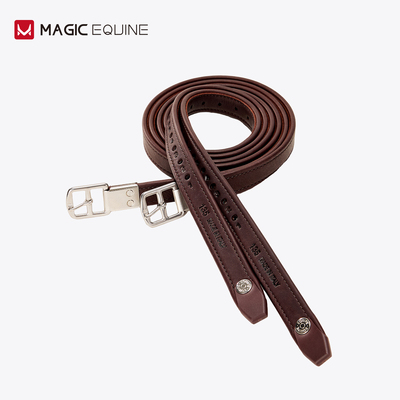 ME曼驿进口EQUIPE马术蹬带牛皮蹬带马术骑马蹬带鞍具配件马术用品