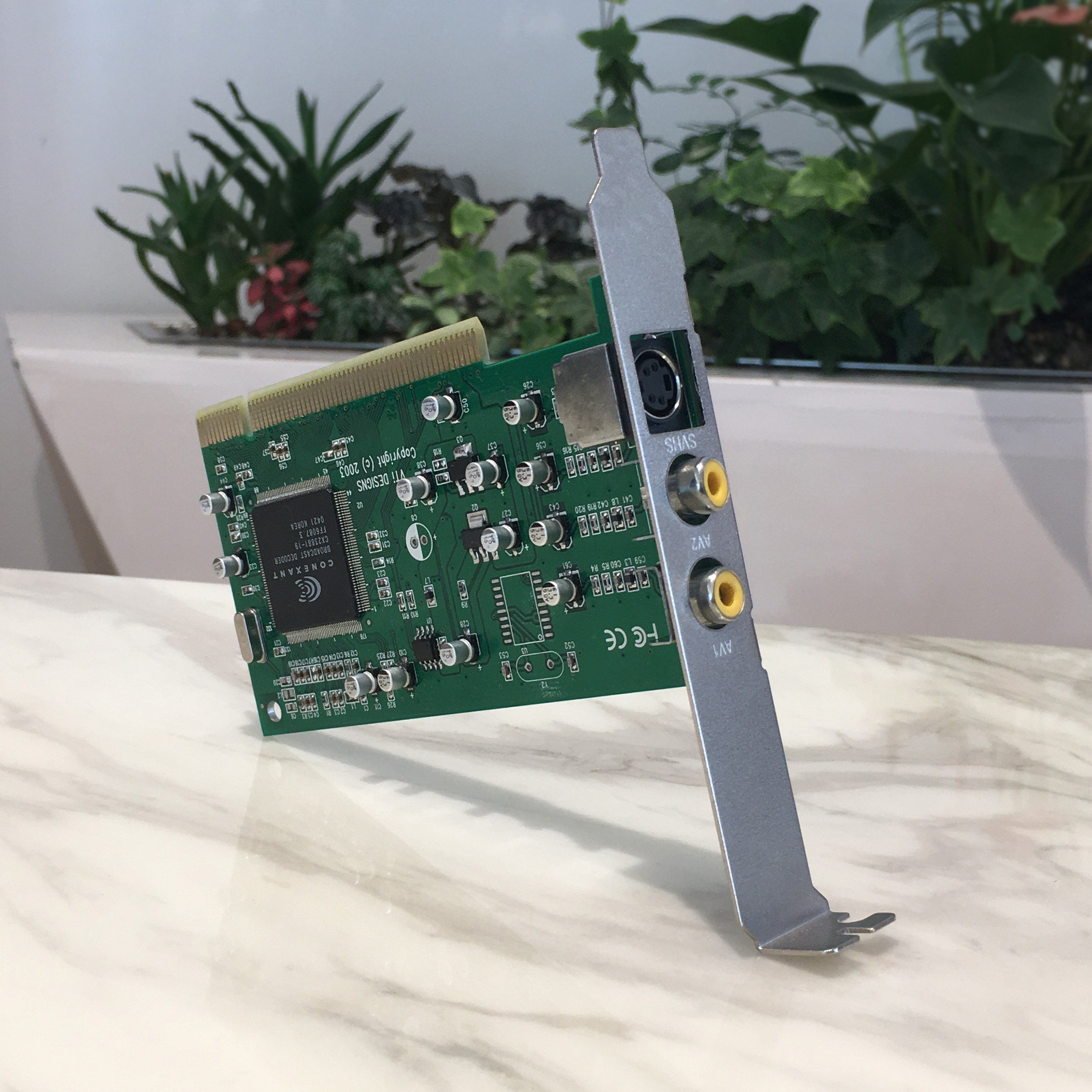 维真VT600pci电脑采集卡显卡彩超胃镜工作站视频图像卡高清采图器