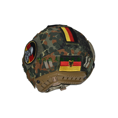 伊万战术德斑FAST头盔盔布M码战术头盔罩Flecktarn helmet cover