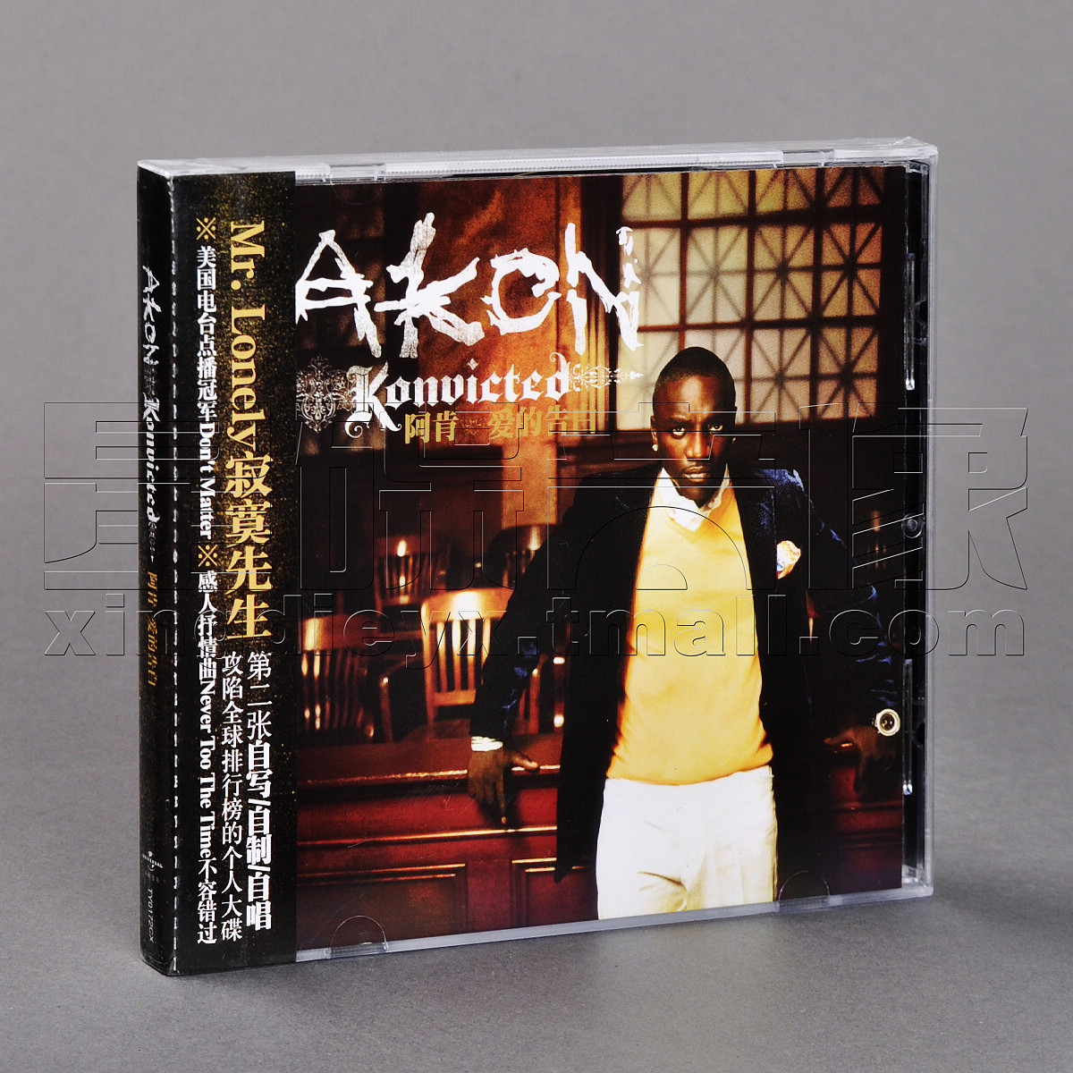 正版阿肯爱的告白 2006专辑 Akon Konvicted唱片CD碟片_虎窝淘