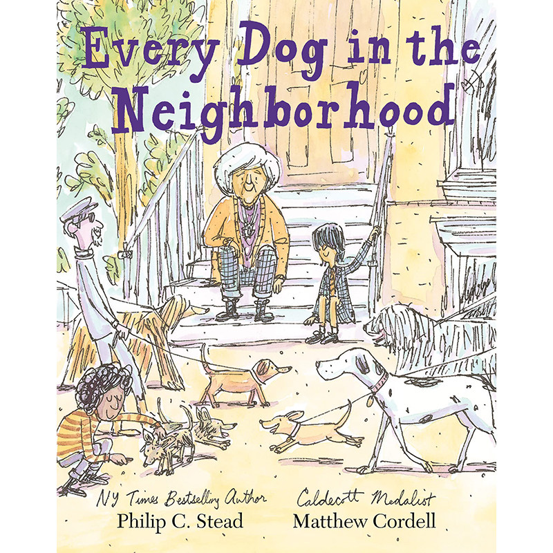 【预售】英文原版 Every Dog in the Neiorhood社区里的每一只狗 Neal Porter Books课外读物趣味故事儿童 ...